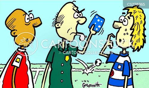 Blind Referee Cartoons and Comics - funny pictures from CartoonStock
