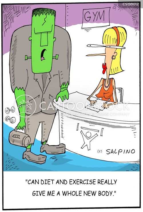 Health Clubs Cartoons and Comics - funny pictures from CartoonStock