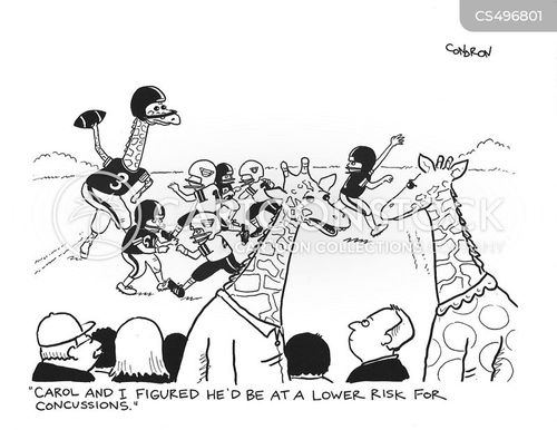 Quarterback Cartoons and Comics - funny pictures from CartoonStock