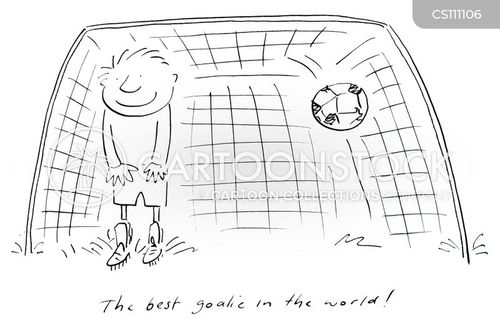Goalkeeping Cartoons and Comics - funny pictures from CartoonStock