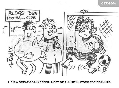 Goalkeeping Cartoons and Comics - funny pictures from CartoonStock