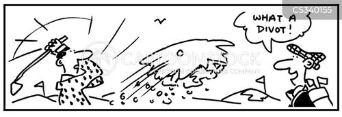 Divot Cartoons and Comics - funny pictures from CartoonStock