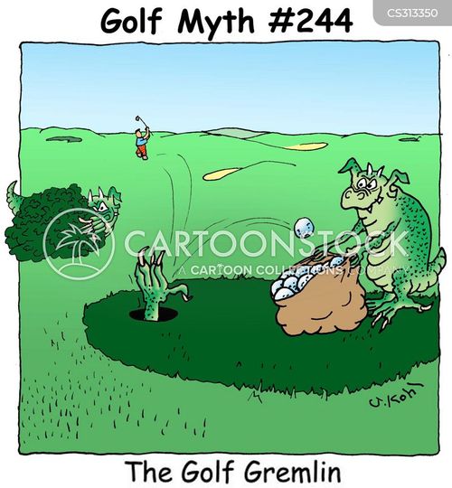 Putting Green Cartoons and Comics - funny pictures from CartoonStock