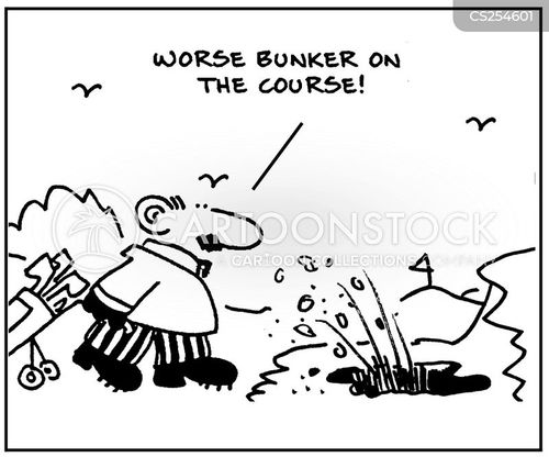 On The Course Cartoons and Comics - funny pictures from CartoonStock
