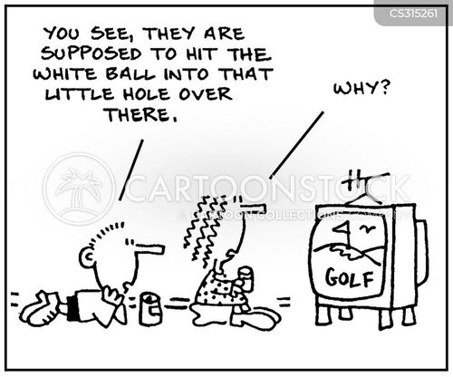 Sports Program Cartoons and Comics - funny pictures from CartoonStock