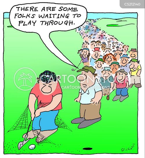 Playing Golf Cartoons and Comics - funny pictures from CartoonStock