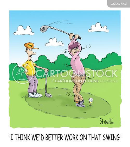 Golf Pond Cartoons and Comics - funny pictures from CartoonStock