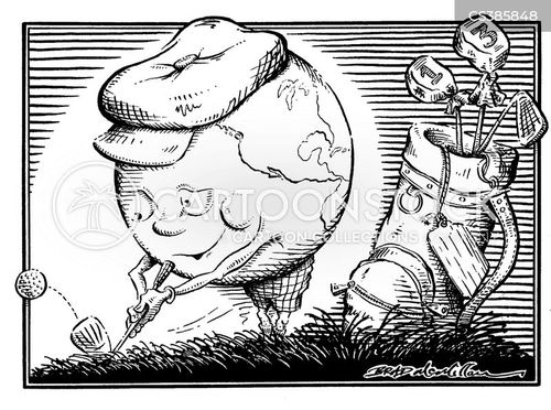 Sand Wedge Cartoons and Comics - funny pictures from CartoonStock
