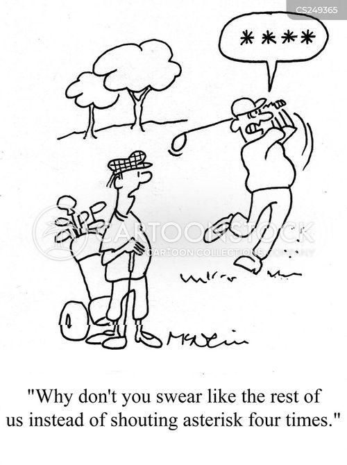 Symbolic Swearing Cartoons and Comics - funny pictures from CartoonStock