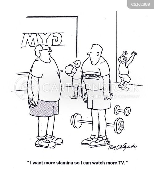 Stamina Cartoons and Comics - funny pictures from CartoonStock