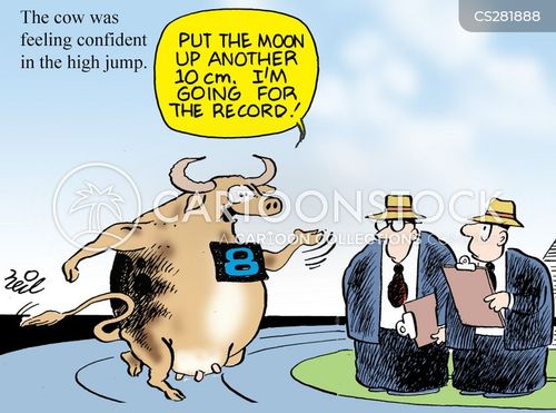 High Jump Cartoons and Comics - funny pictures from CartoonStock