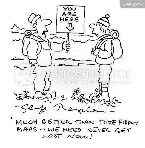 Get Lost Cartoons and Comics - funny pictures from CartoonStock