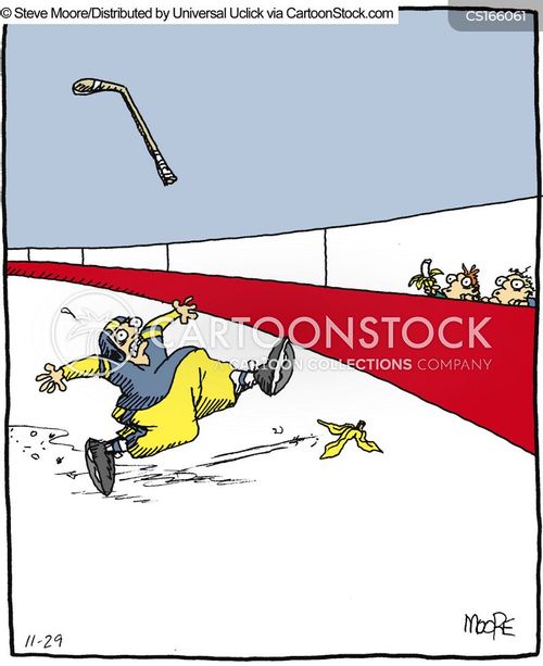 Ice Hockey Cartoons and Comics - funny pictures from CartoonStock