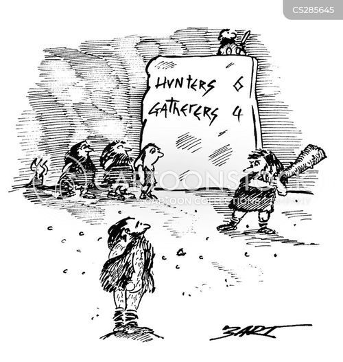 Hunters Cartoons and Comics - funny pictures from CartoonStock