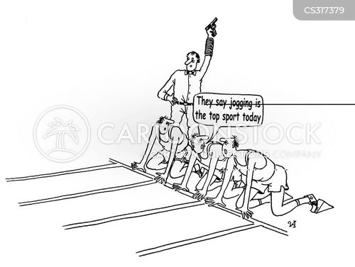 Competitive Nature Cartoons and Comics - funny pictures from CartoonStock