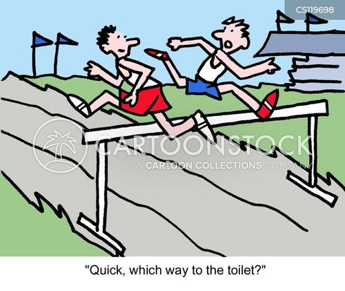 Lavatory Break Cartoons and Comics - funny pictures from CartoonStock