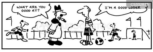 Losing Teams Cartoons and Comics - funny pictures from CartoonStock