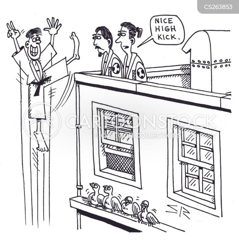 Kick Cartoons and Comics - funny pictures from CartoonStock