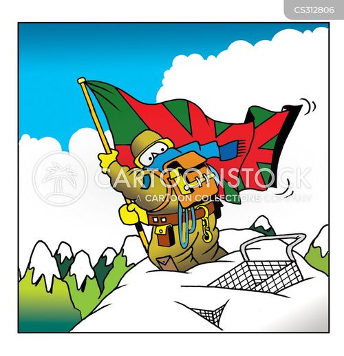 World's Highest Mountain Cartoons and Comics - funny pictures from ...