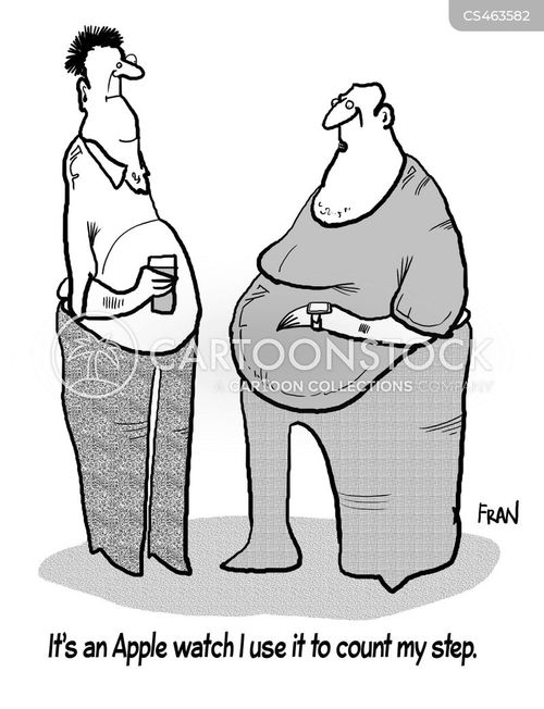 Step Counter Cartoons and Comics - funny pictures from CartoonStock