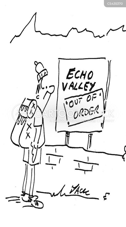 Echo-friendly Cartoons and Comics - funny pictures from CartoonStock