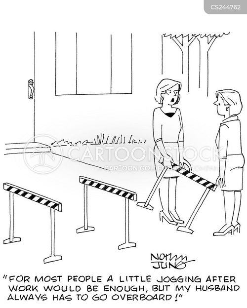 Hurdled Cartoons and Comics - funny pictures from CartoonStock