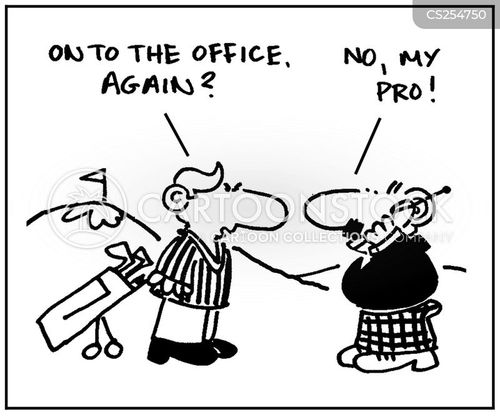 Golf Instructor Cartoons and Comics - funny pictures from CartoonStock