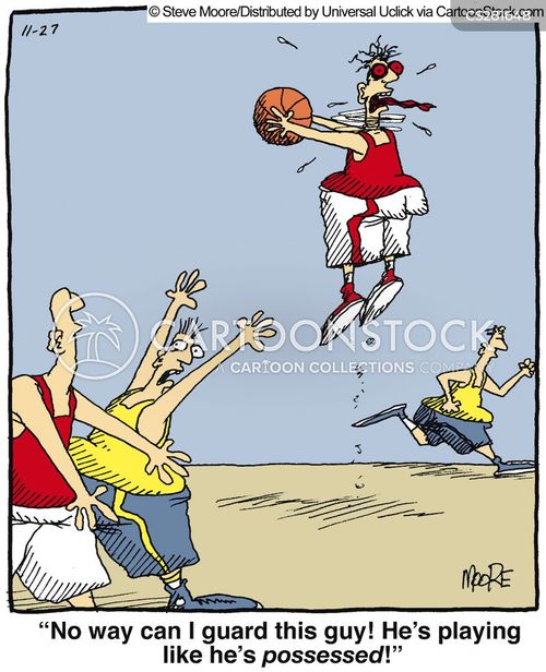 Demonic Player Cartoons and Comics - funny pictures from CartoonStock