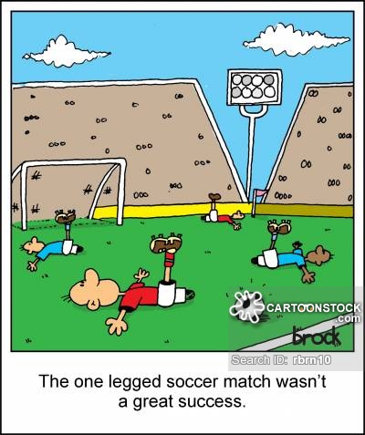 Soccer Match Cartoons and Comics - funny pictures from CartoonStock