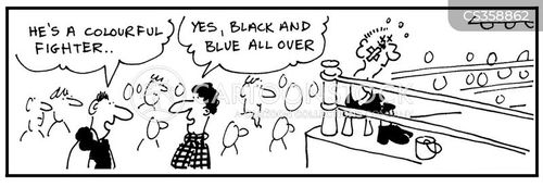 Bruised Cartoons and Comics - funny pictures from CartoonStock