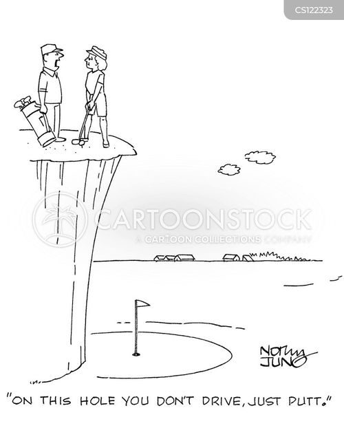 Golf Hole Cartoons and Comics - funny pictures from CartoonStock