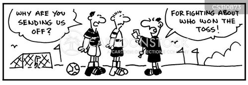 Football Officials Cartoons and Comics - funny pictures from CartoonStock