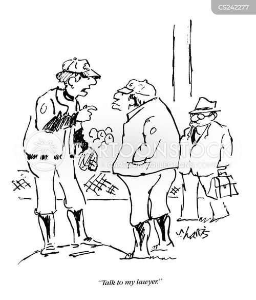 Baseball Ref Cartoons and Comics - funny pictures from CartoonStock