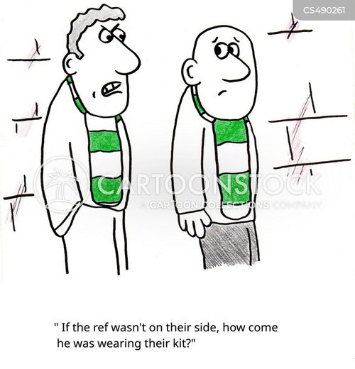 Soccer Referee Cartoons and Comics - funny pictures from CartoonStock