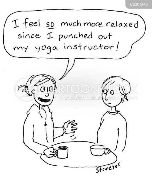 Relieving Stress Cartoons and Comics - funny pictures from CartoonStock