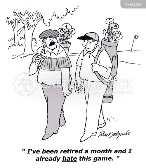 Retiree Cartoons and Comics - funny pictures from CartoonStock