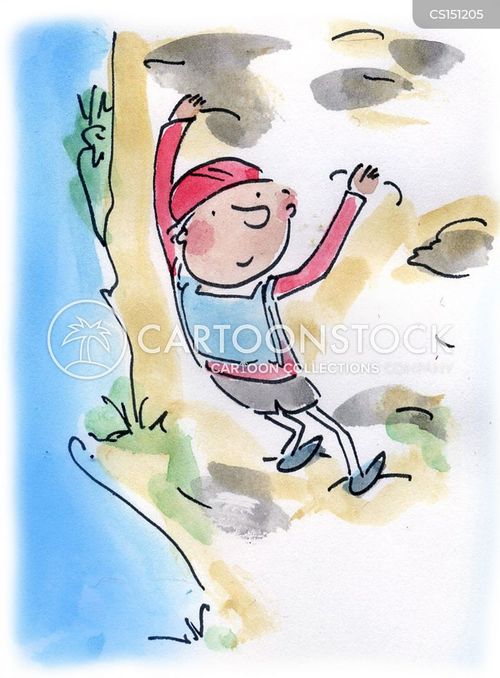 Rock Climbing Cartoons and Comics - funny pictures from CartoonStock
