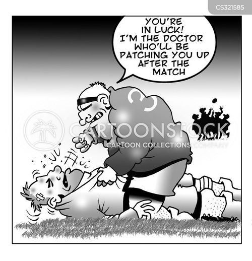 Women's Rugby Cartoons and Comics - funny pictures from CartoonStock