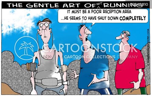 Poor Reception Areas Cartoons and Comics - funny pictures from CartoonStock