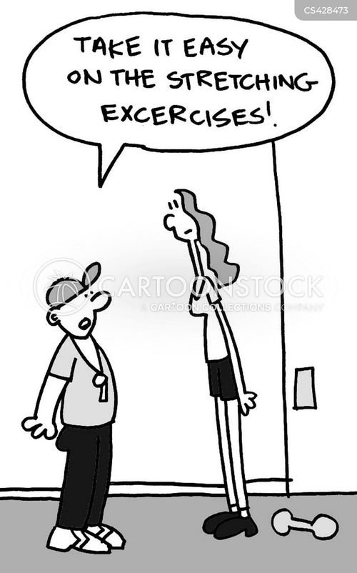 Gentle Workout Cartoons and Comics - funny pictures from CartoonStock
