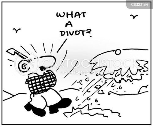 Divot Cartoons and Comics - funny pictures from CartoonStock