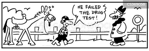 Failed Drug Test Cartoons and Comics - funny pictures from CartoonStock