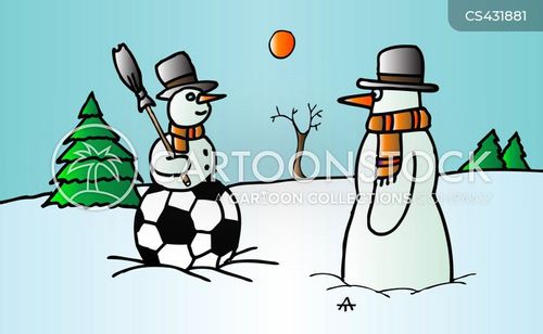 Naked Football Cartoons and Comics - funny pictures from CartoonStock
