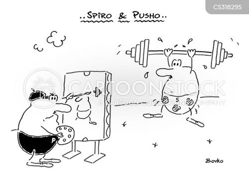 Strongman Cartoons and Comics - funny pictures from CartoonStock