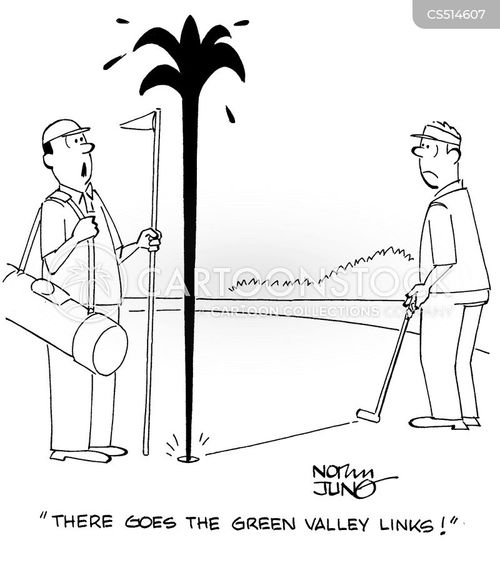 Golf Hole Cartoons and Comics - funny pictures from CartoonStock