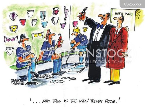 Trophy Room Cartoons and Comics - funny pictures from CartoonStock