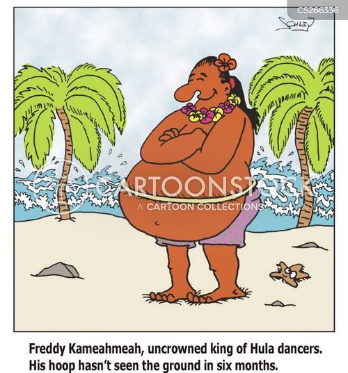 Hula Hoops Cartoons and Comics - funny pictures from CartoonStock