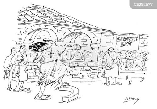 Shot Put Cartoons and Comics - funny pictures from CartoonStock