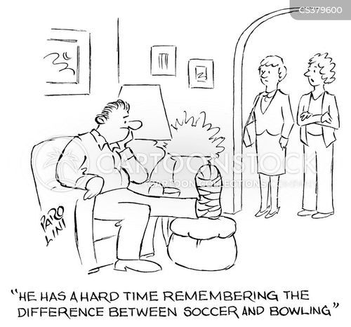 Sports Injury Cartoons and Comics - funny pictures from CartoonStock