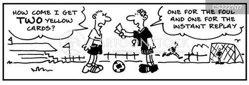 Football Officials Cartoons and Comics - funny pictures from CartoonStock